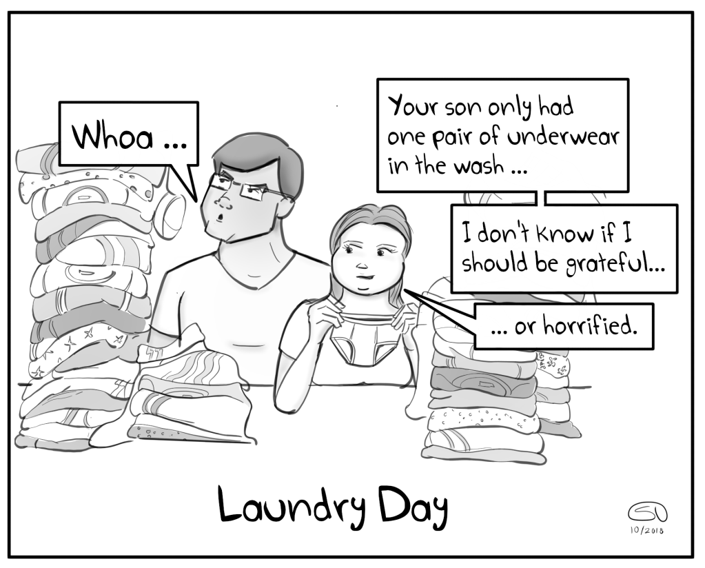 Laundry Day – Drawn and Coded